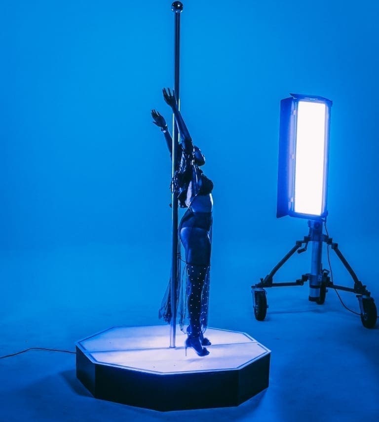 Rent A Portable Commercial Stage & Stripper Pole by All Star Stages