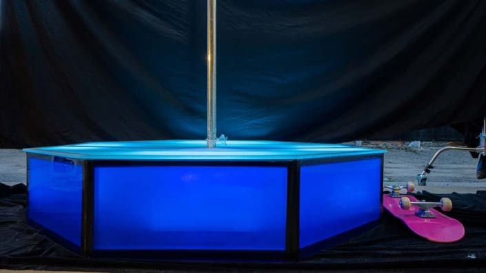 All Star Stages Portable FX Glow Stages, Platforms & Dance Poles