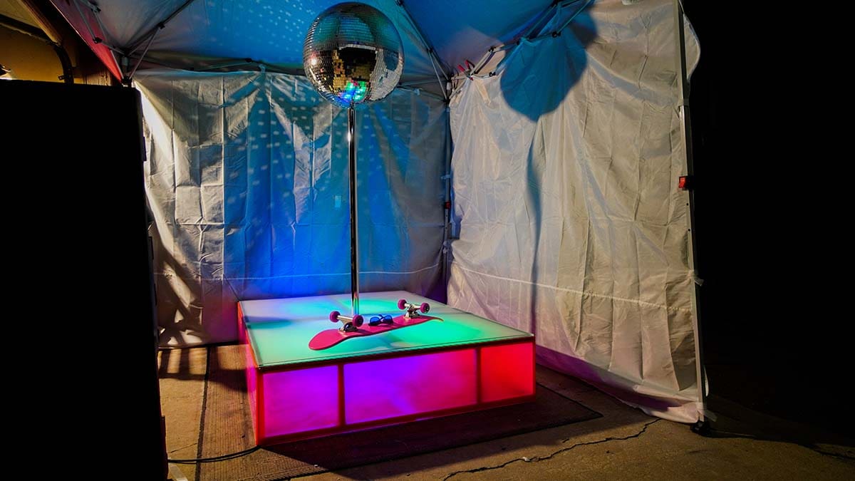 Purchase All Star Stages Portable Spin Dance Pole & Glow Stages