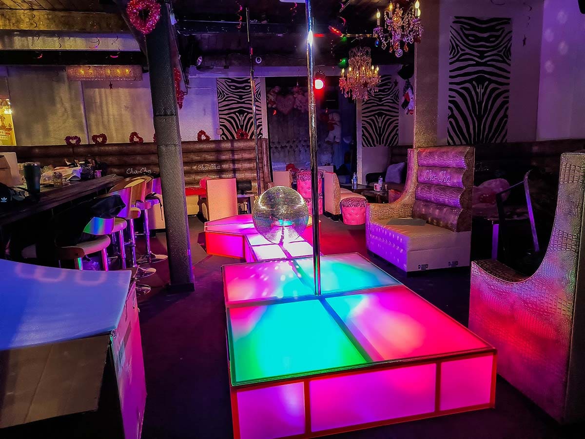 Purchase All Star Stages Portable Spin Dance Pole & Glow Stages