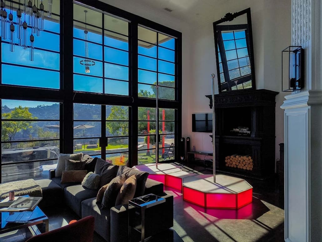 Purchase All Star Stages Portable Spin Dance Pole & Glow Stages