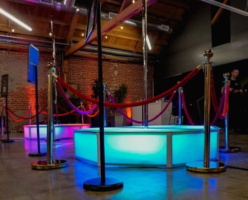 All Star Stages Portable FX Glow Stages, Platforms & Dance Poles