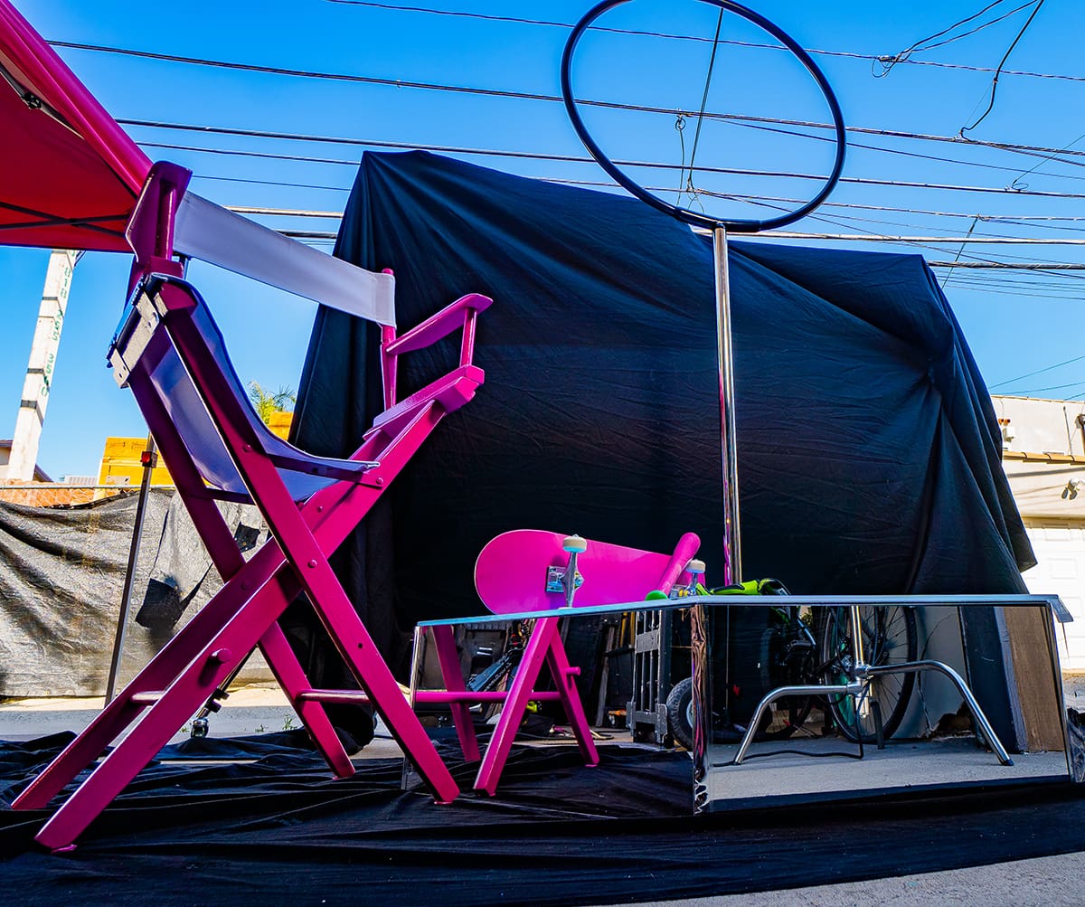 Custom Design Commercial Portable Dance Pole & Octagon Stage