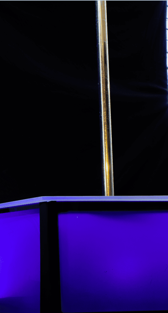 All Star Stages Spinning Portable Pro Dance Poles for Octo Stages